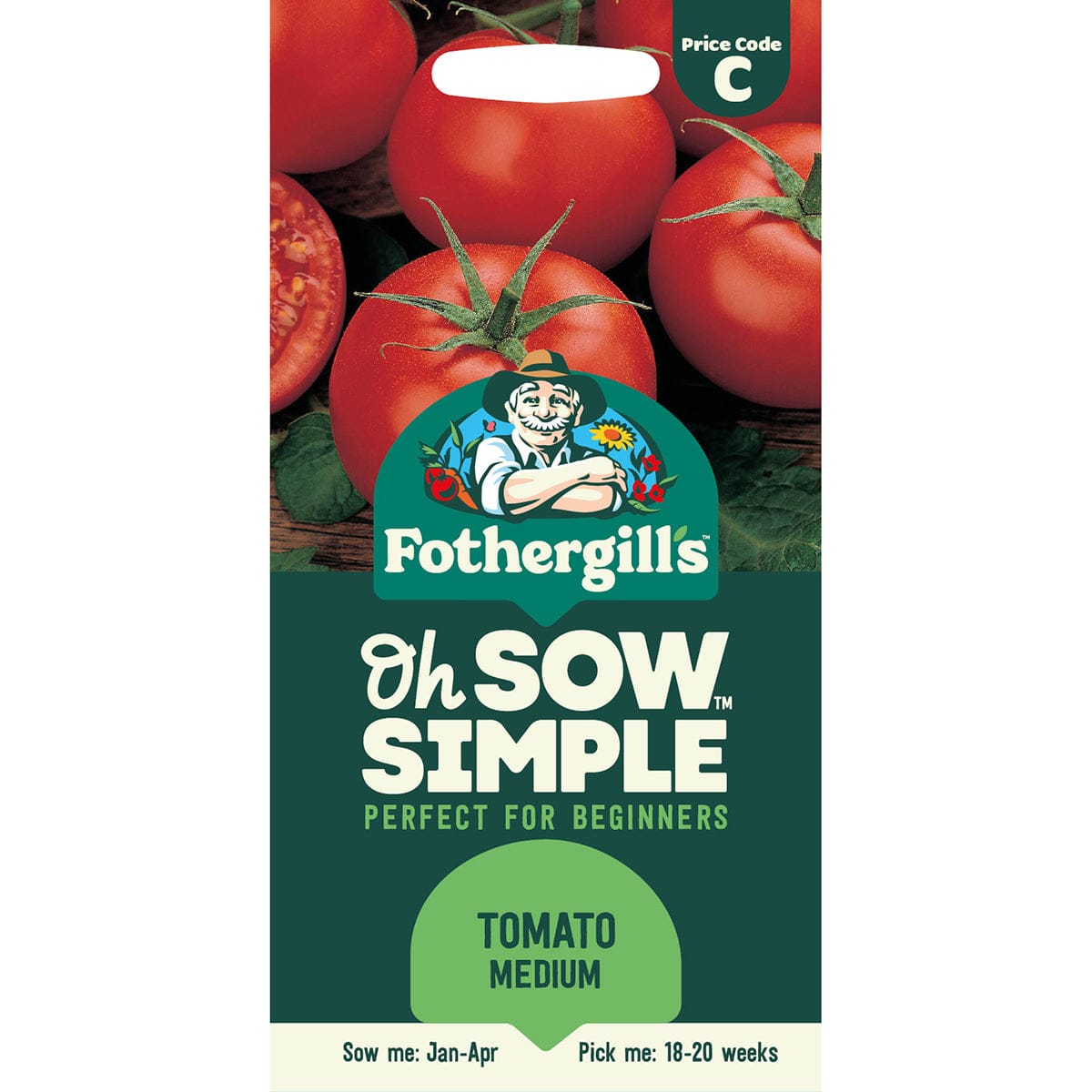 Oh Sow Simple - Tomato Medium Seeds | From Fothergills