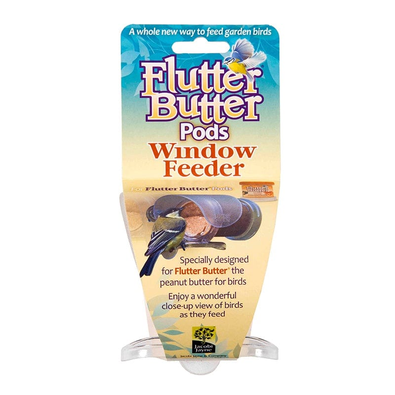 Flutter Butter Window Feeder From Mr Fothergills Seeds and Plants