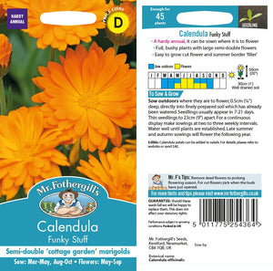Calendula Seeds | Buy Calendula Seeds | Mr Fothergill's