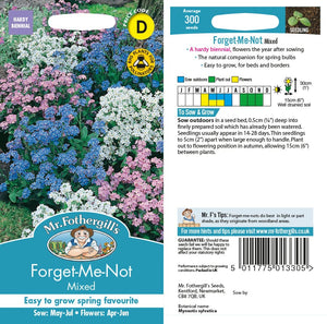 Forget Me Not Seeds | Myosotis Arvensis Seeds | Mr Fothergill's