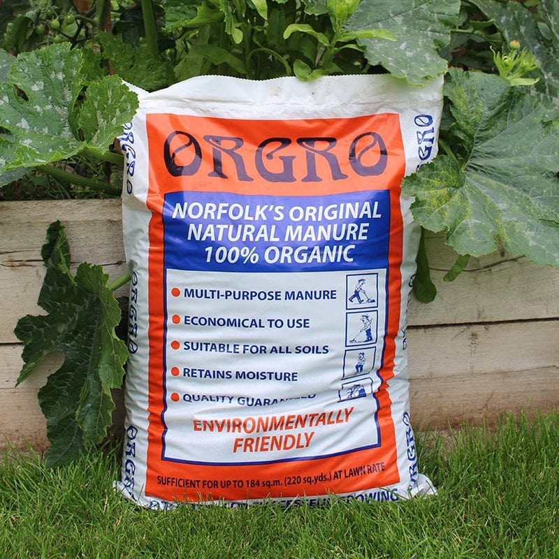 Fothergill’s Orgro Concentrated Manure Fertiliser – Organic Bulk Manure ...