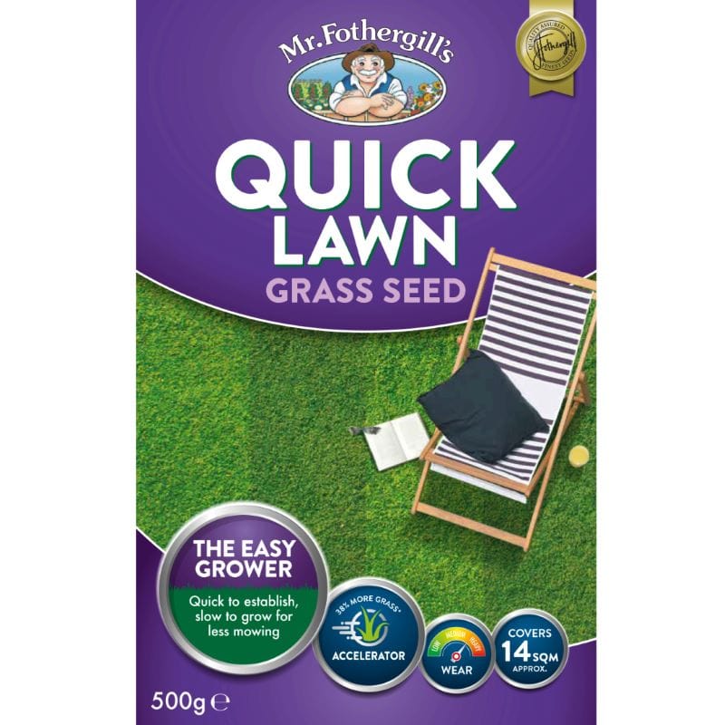 Quick Lawn Seed From Mr Fothergill's Seeds.