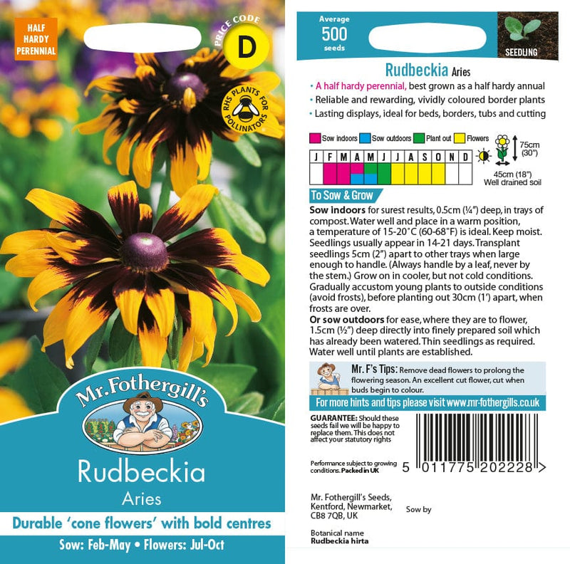 Rudbeckia Seeds | Fothergill’s