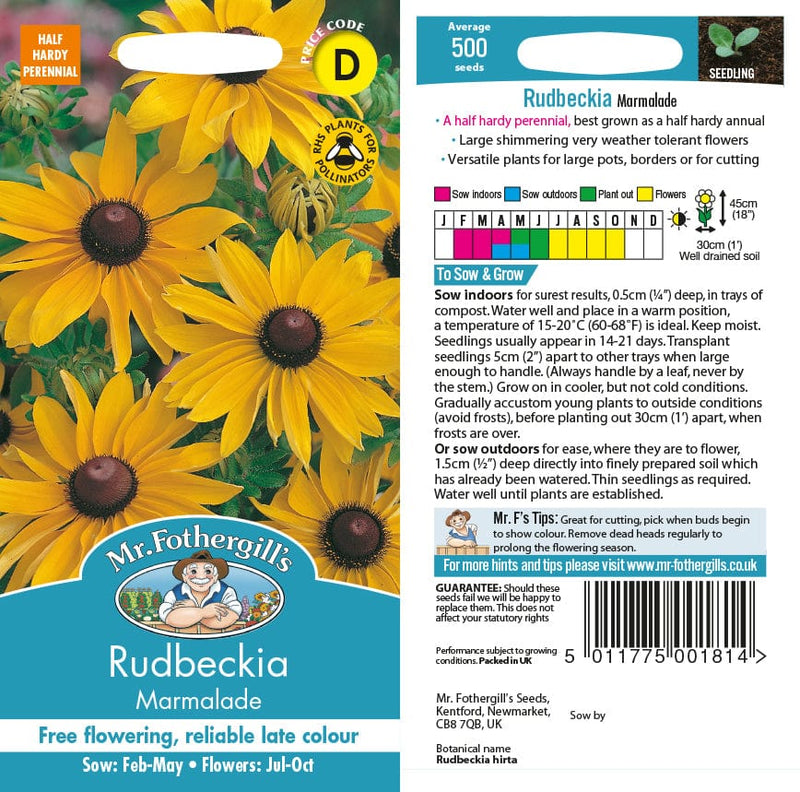 Rudbeckia Seeds | Fothergill’s