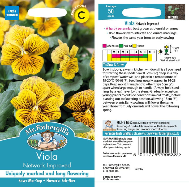 Viola Seeds | Fothergill's