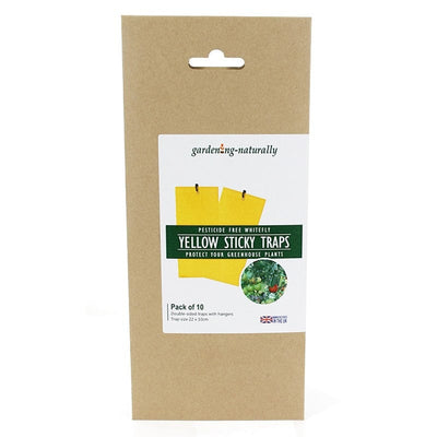 Yellow Insect Sticky Traps x10 From Mr Fothergill's Seeds